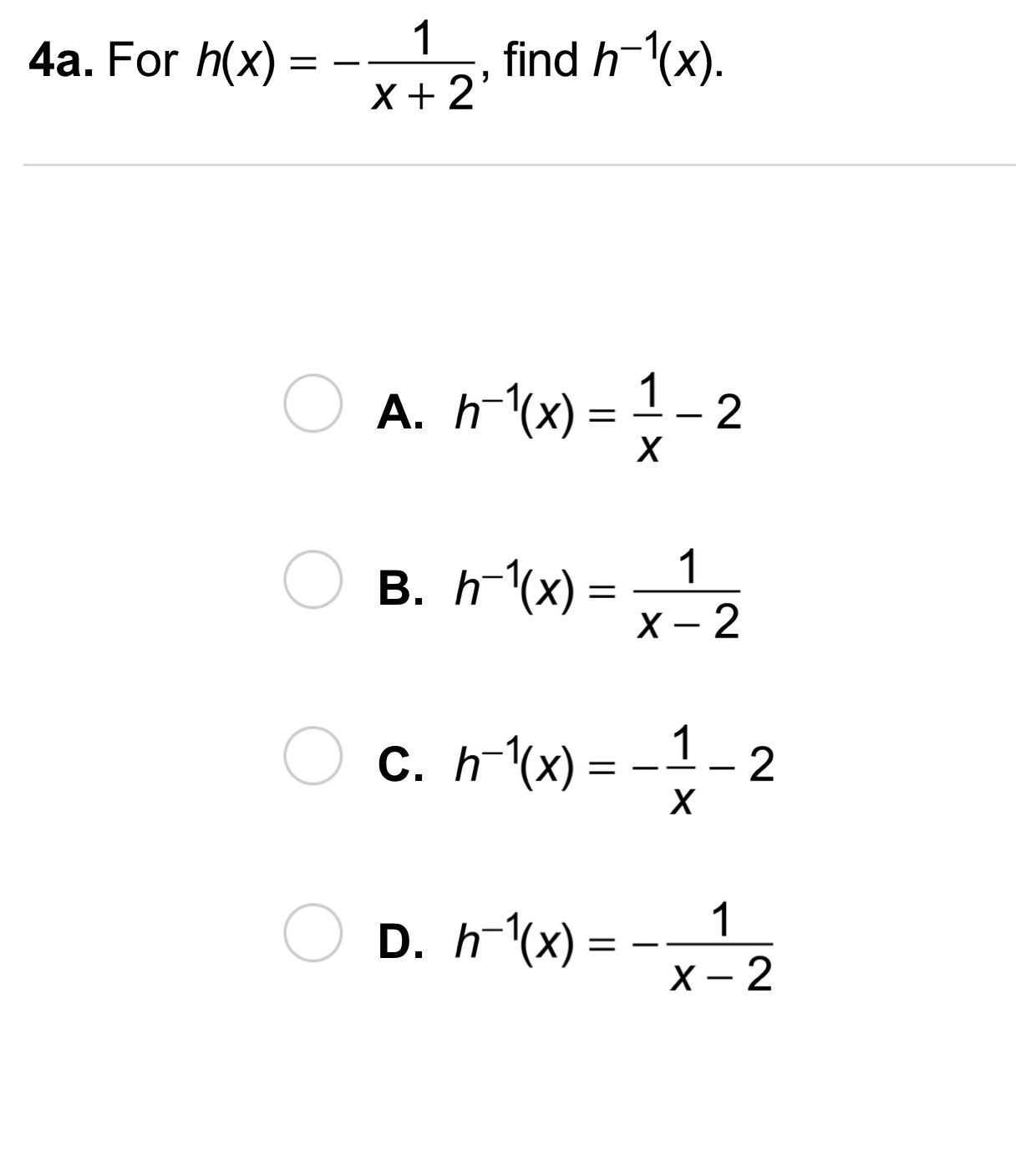 Algebra 2 6-7 Independent Practice: Inverse Relations and Functions ...