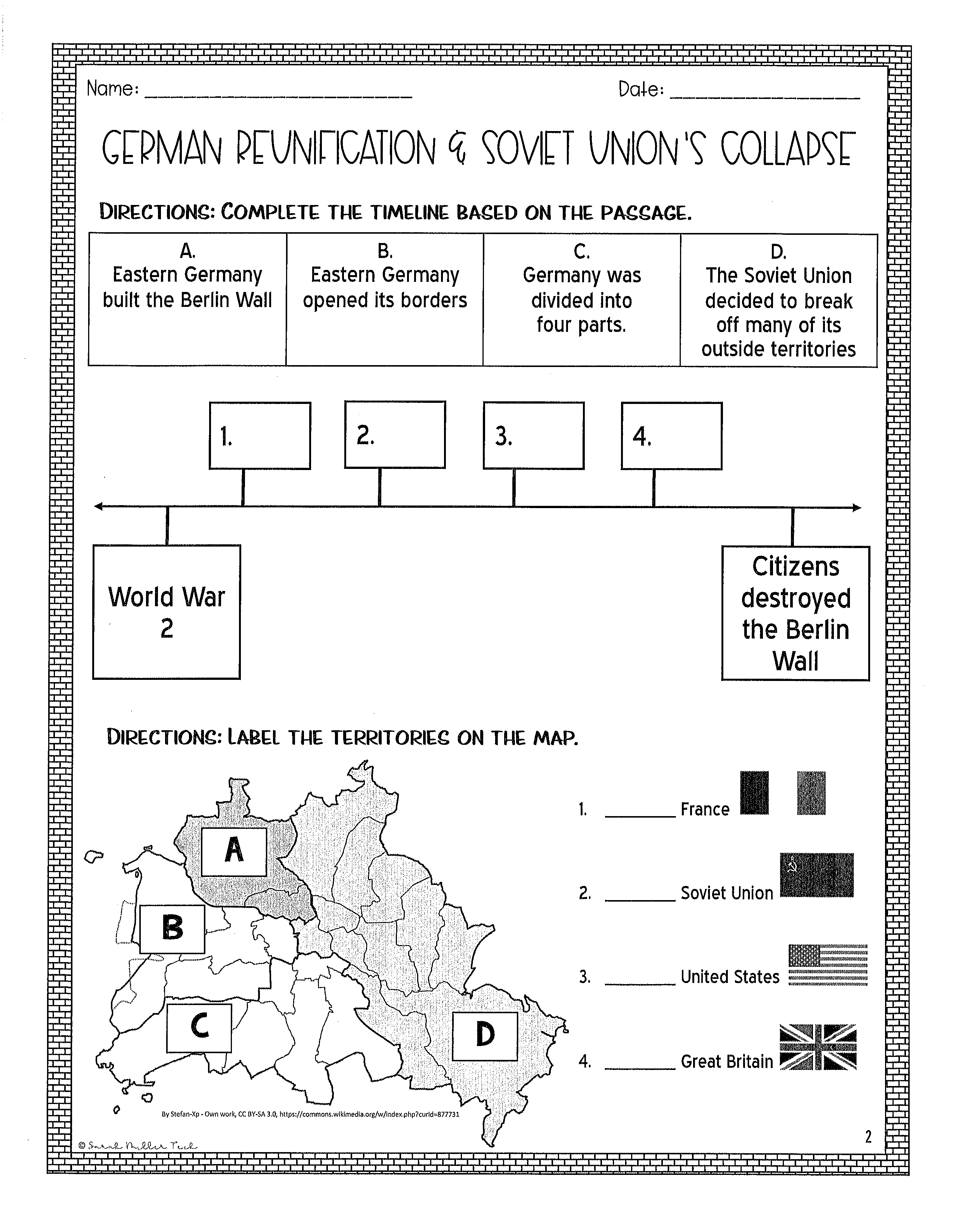 Cold Read "German Reunification & Soviet Union's Collapse" - Shronda ...