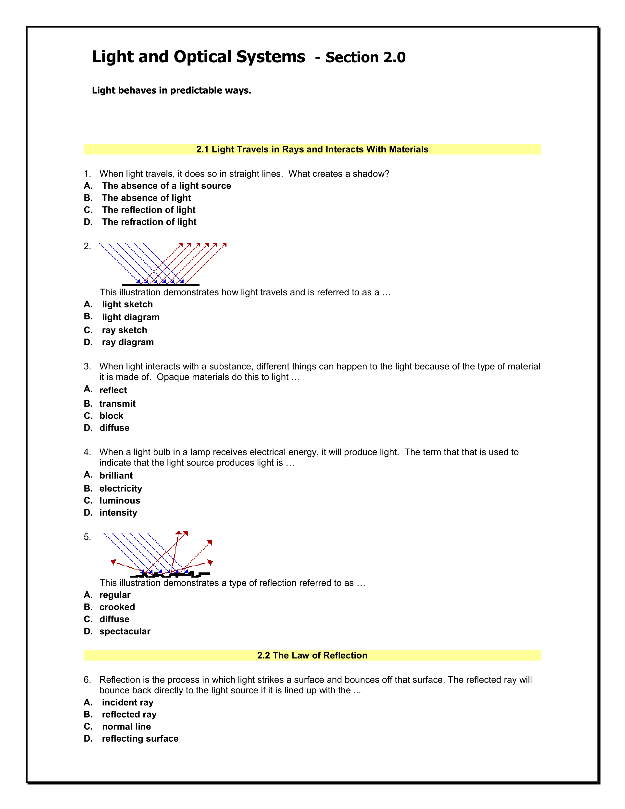 Science 8: Light 2 - Don Moon | Library | Formative