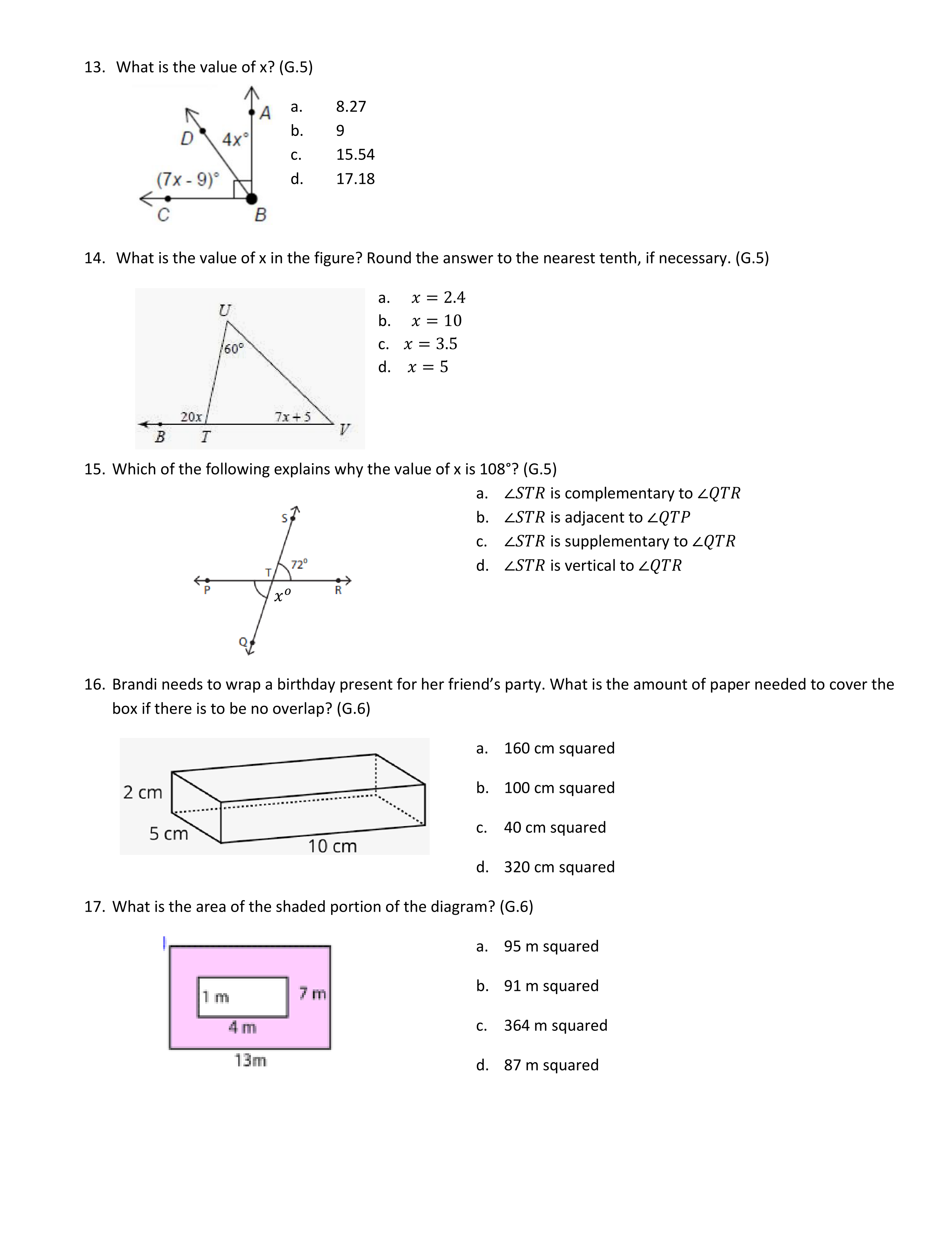 7th Geometry Retake - Robin Schirmer | Library | Formative