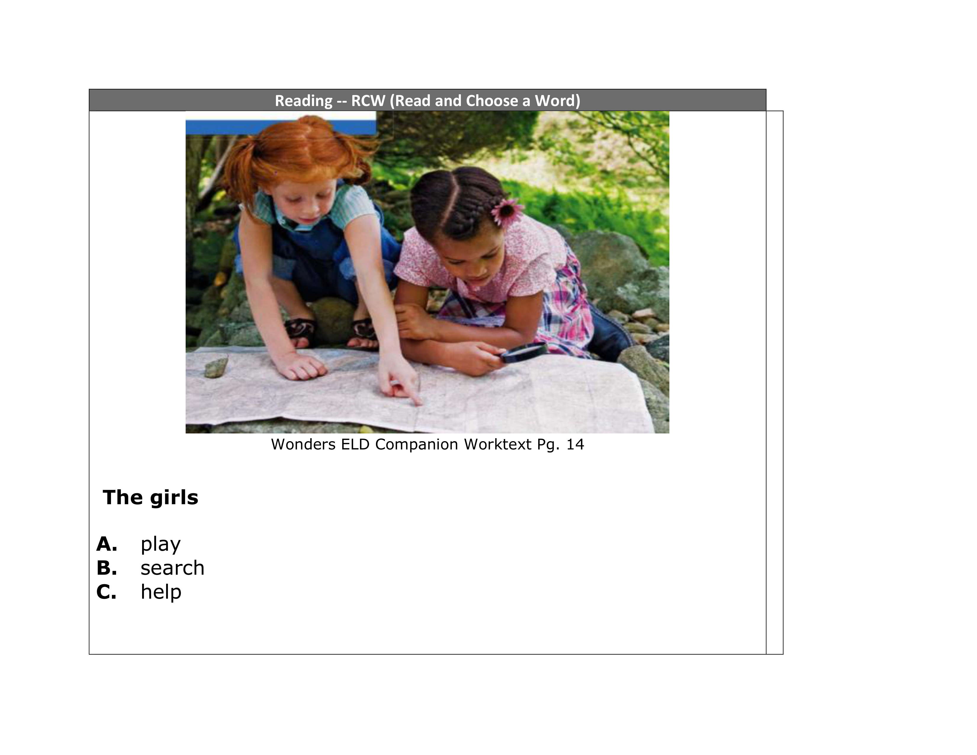 ELPAC Spiral Grade 2, Unit 1-Week1 - Edrian M Williams-Walker | Library ...