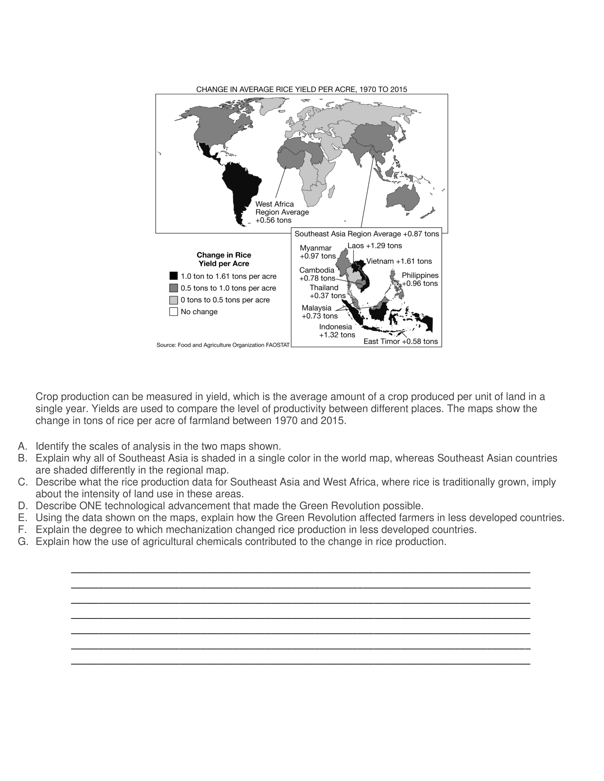 Ch 10 Test: Agriculture & Rural Land Use - Mark Montanye | Library ...
