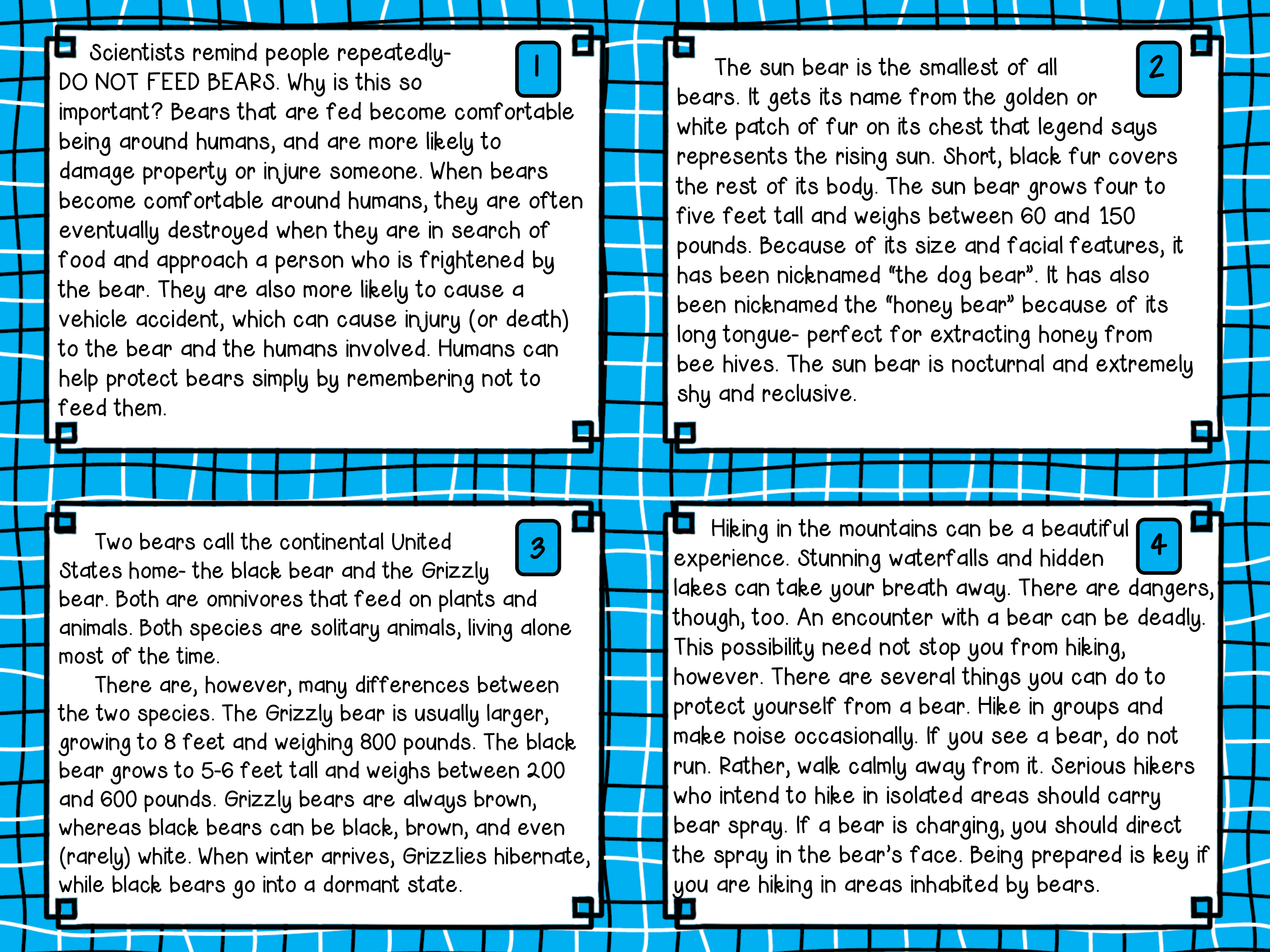 Text Structure Task Cards (Deb Hanson) - Lorie Thompson | Library ...