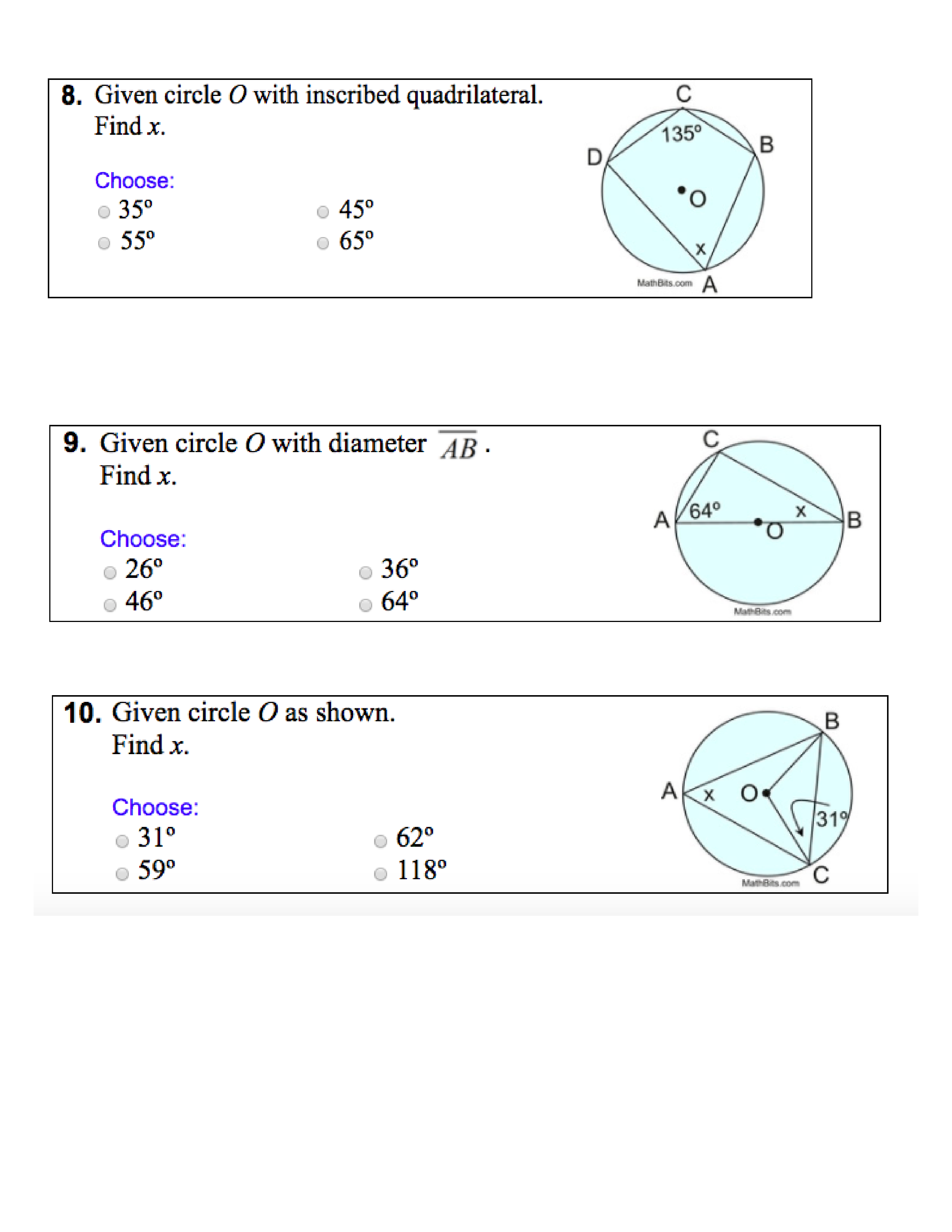 (Phase 3 Cycle 2) Central/Inscribed Angles - Pamela Knapp | Library ...