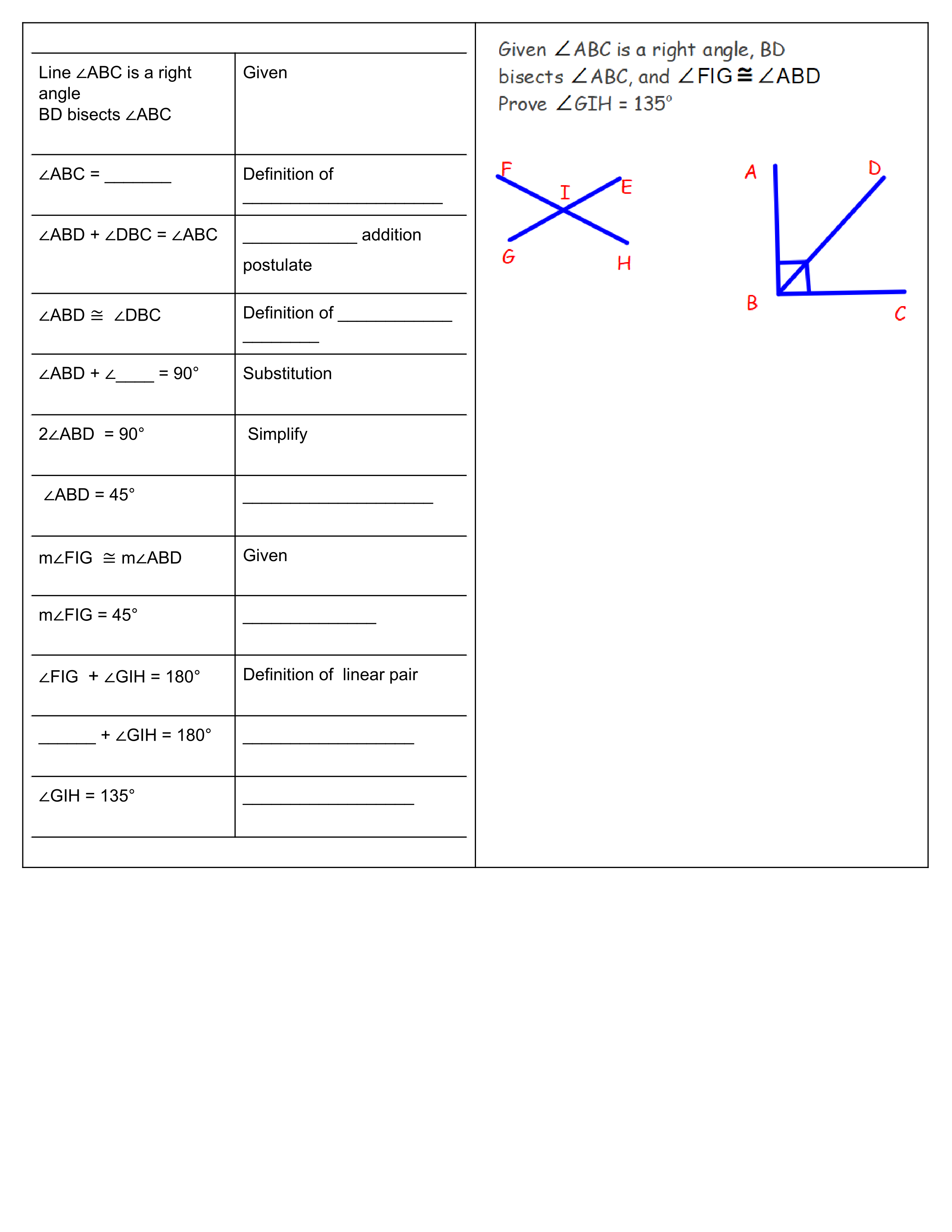 Lesson 1 Angle proofs - edith lopez | Library | Formative