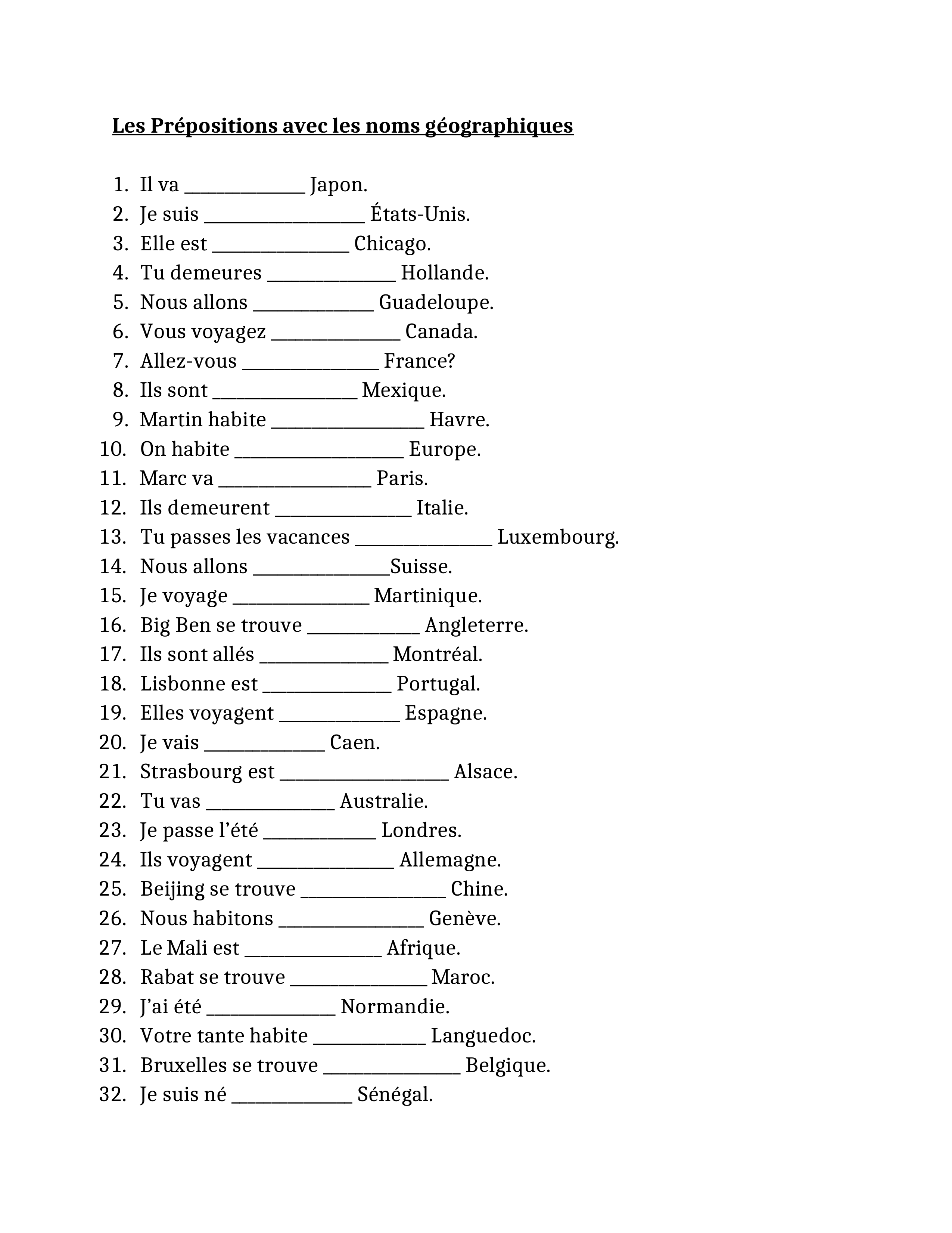 Les vacances - Unit 2, week 1 - Anne Mueller | Library | Formative