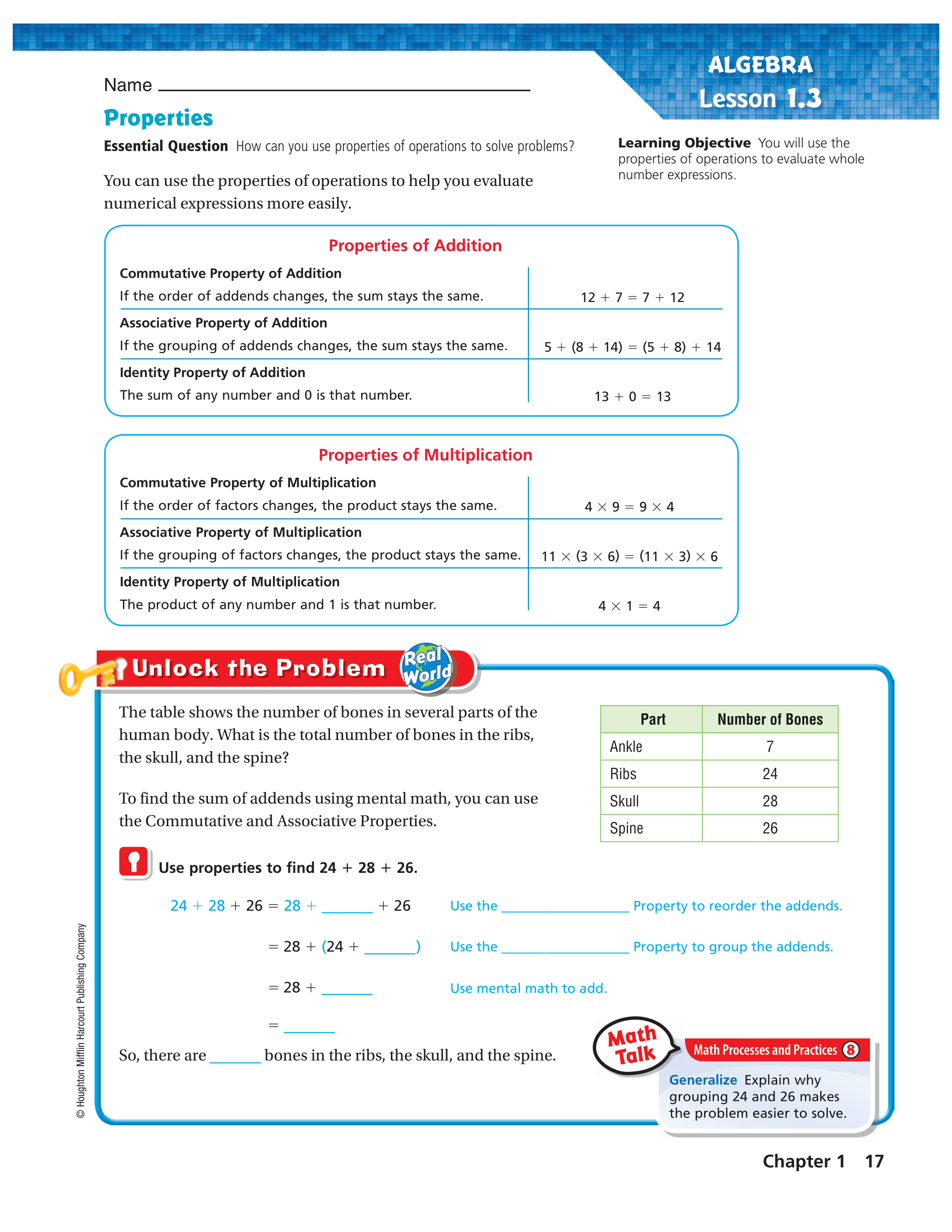 GoMath 1.3 5th Grade - Christine Wood | Library | Formative
