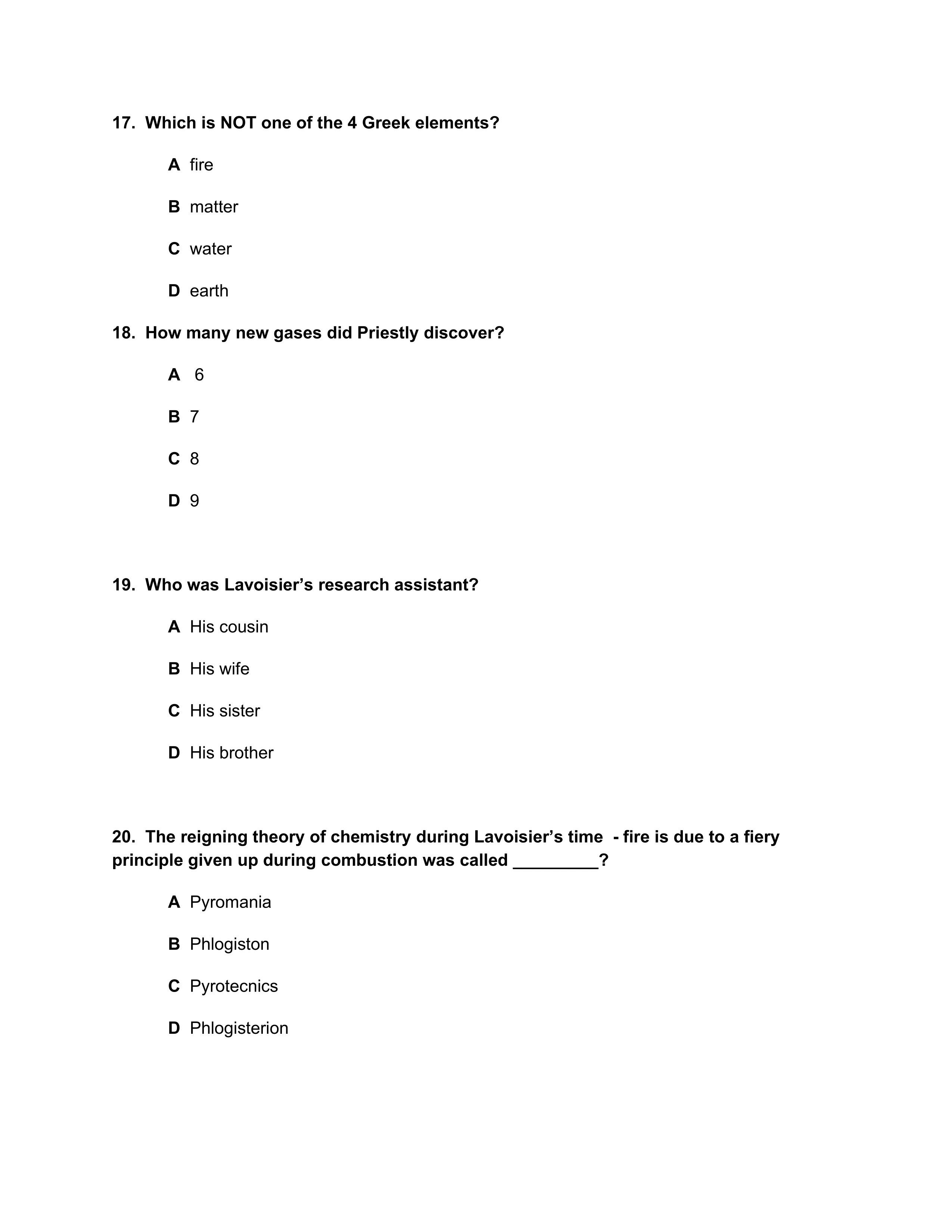 Atomic Theory Test 2020 - Alicia Barrett | Library | Formative