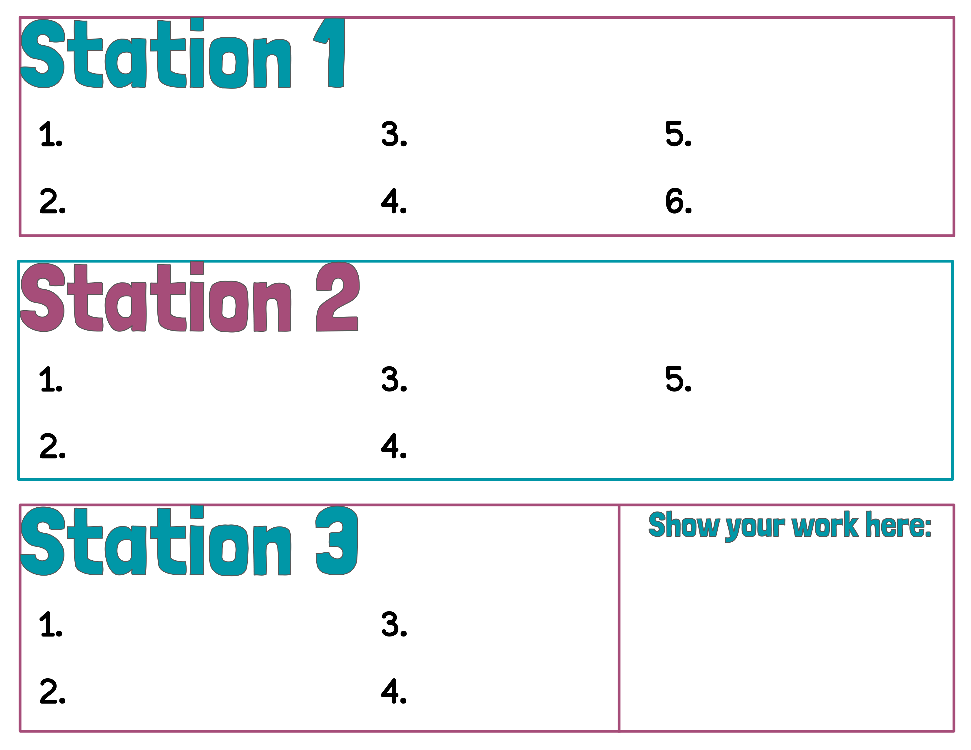 Unit 2 Review Stations - KRISTIN ROKITOWSKI | Library | Formative
