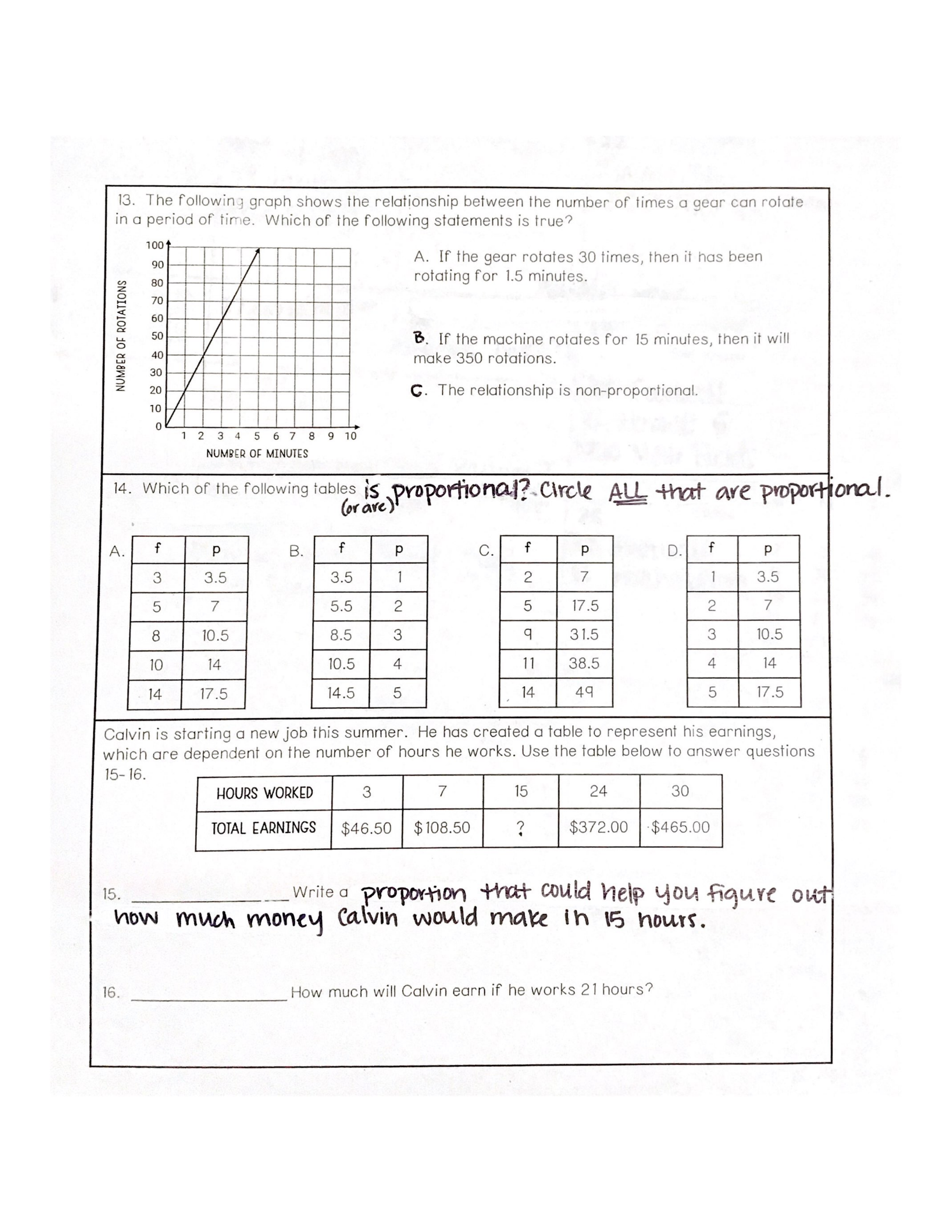 Proportions and Unit Rates Test - Kristen Clawson | Library | Formative