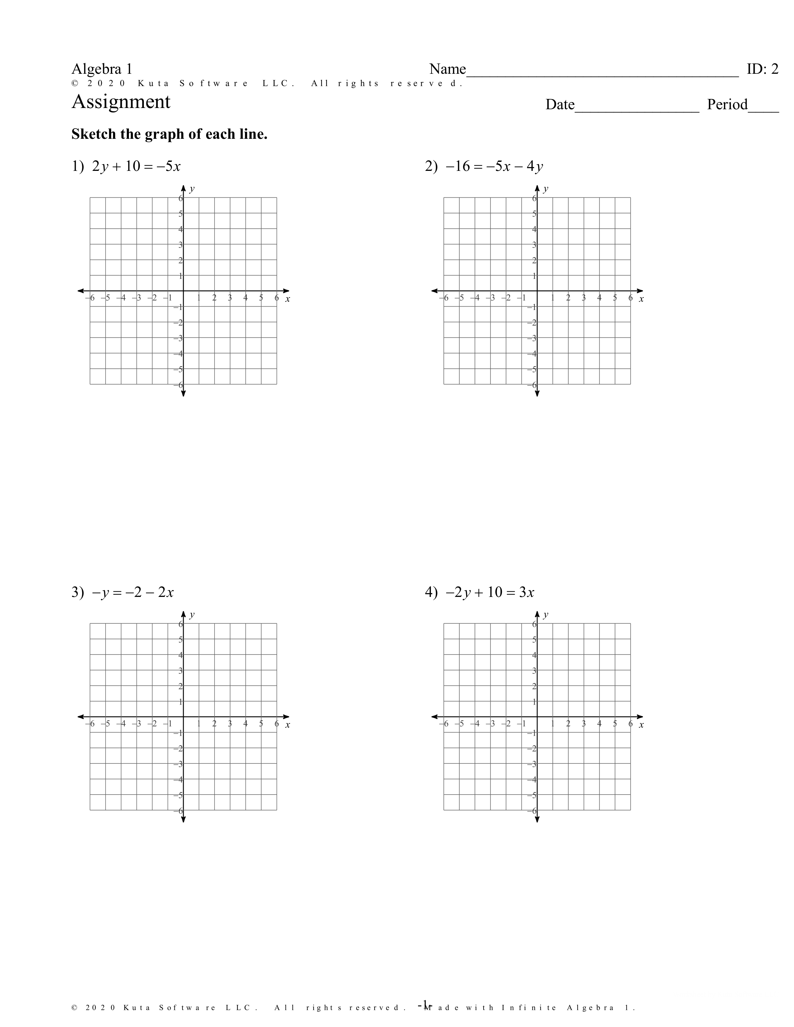 Graphing Quiz - Brian Hedgecock | Library | Formative