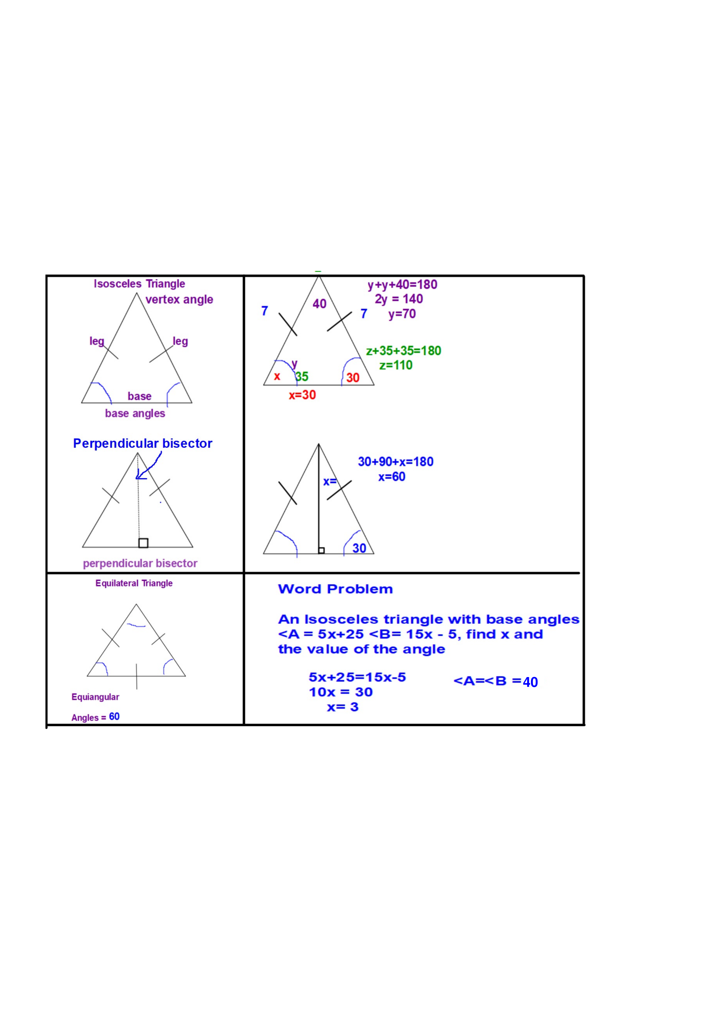 DOL Lesson 4 Isosceles Triangles 1 - edith lopez | Library | Formative