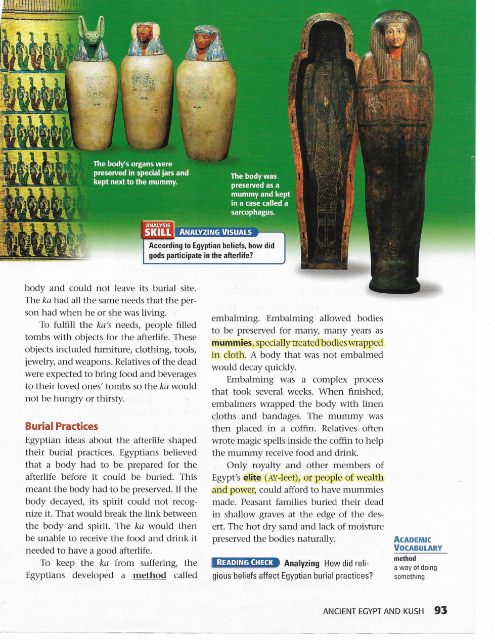 Old Kingdom Text Reading - Wesley Duvall | Library | Formative