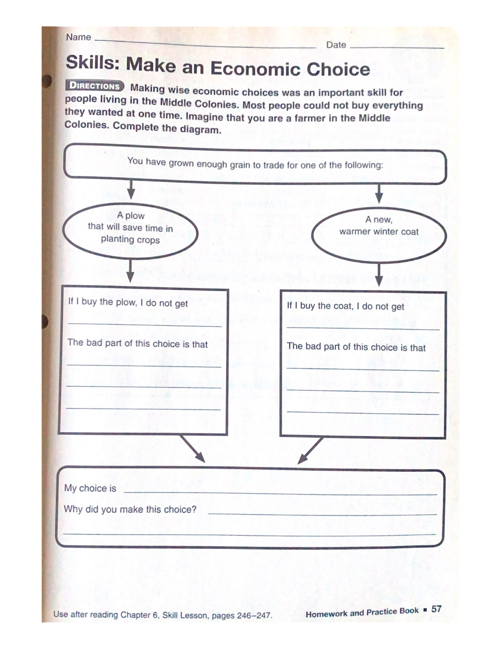 Make an Economic Choice - Laura Johnson | Library | Formative