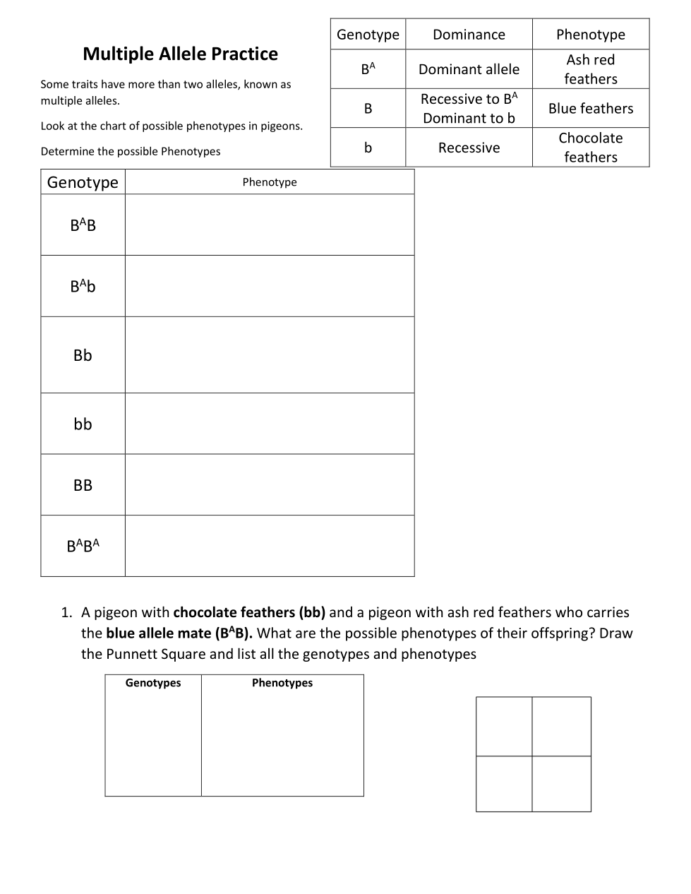 CP Blood Typing and Multiple Allele Practice cloned 1/19/2021 - Katelyn ...