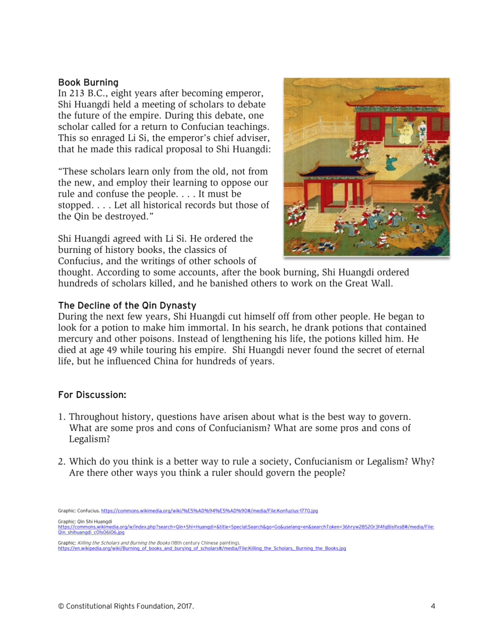 Confucianism vs Legalism - Gabe Smith | Library | Formative