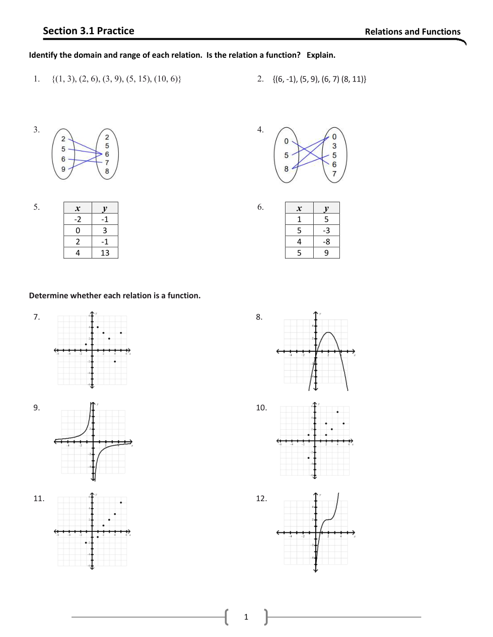1. 3.1 Practice Algebra - Darcey Kondel |Library |Formative