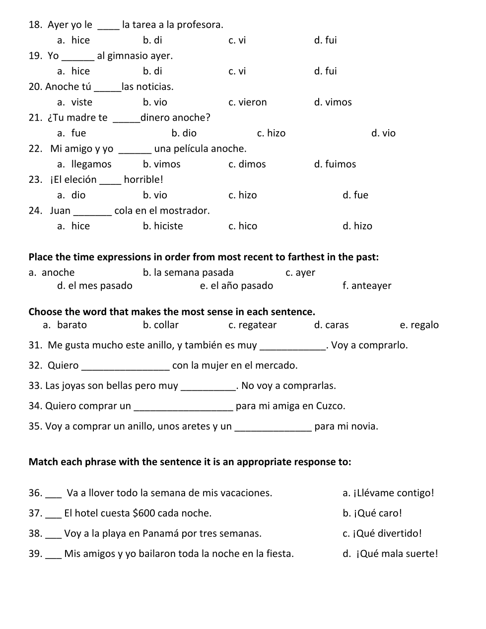 2: U1L2 Test Review - Amanda Rieder | Library | Formative