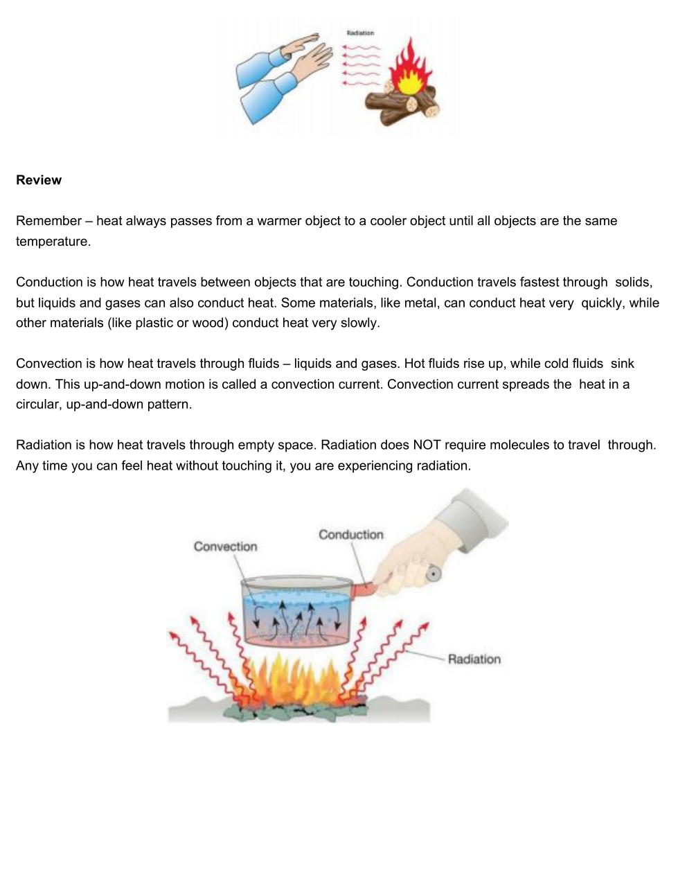 Week 4 Science: Heat Transfer - Robert Shaw | Library | Formative