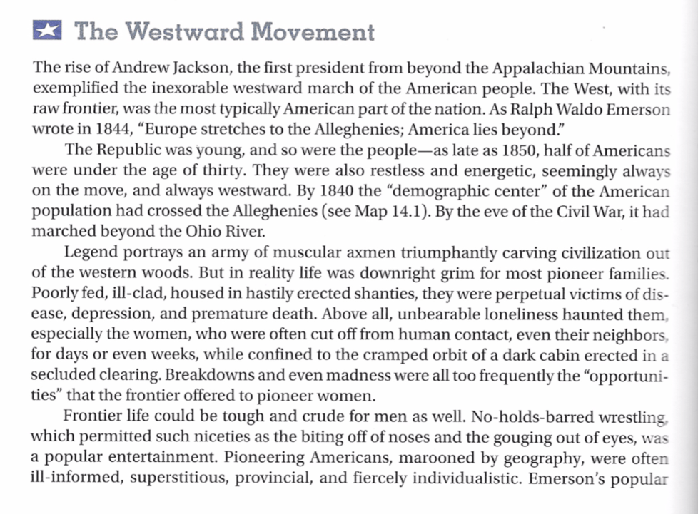 APUSH Chapter 14: Forging the National Economy (1790-1860) - Haiyen ...