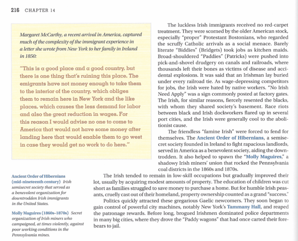 APUSH Chapter 14, Part 1: Forging the National Economy (1790-1860 ...