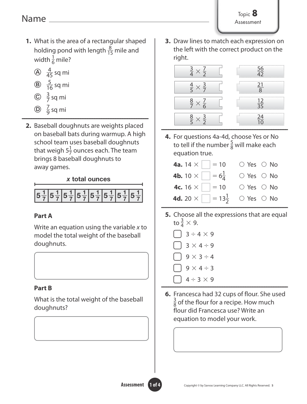 Topic 8 Math Review - Molly Asp | Library | Formative