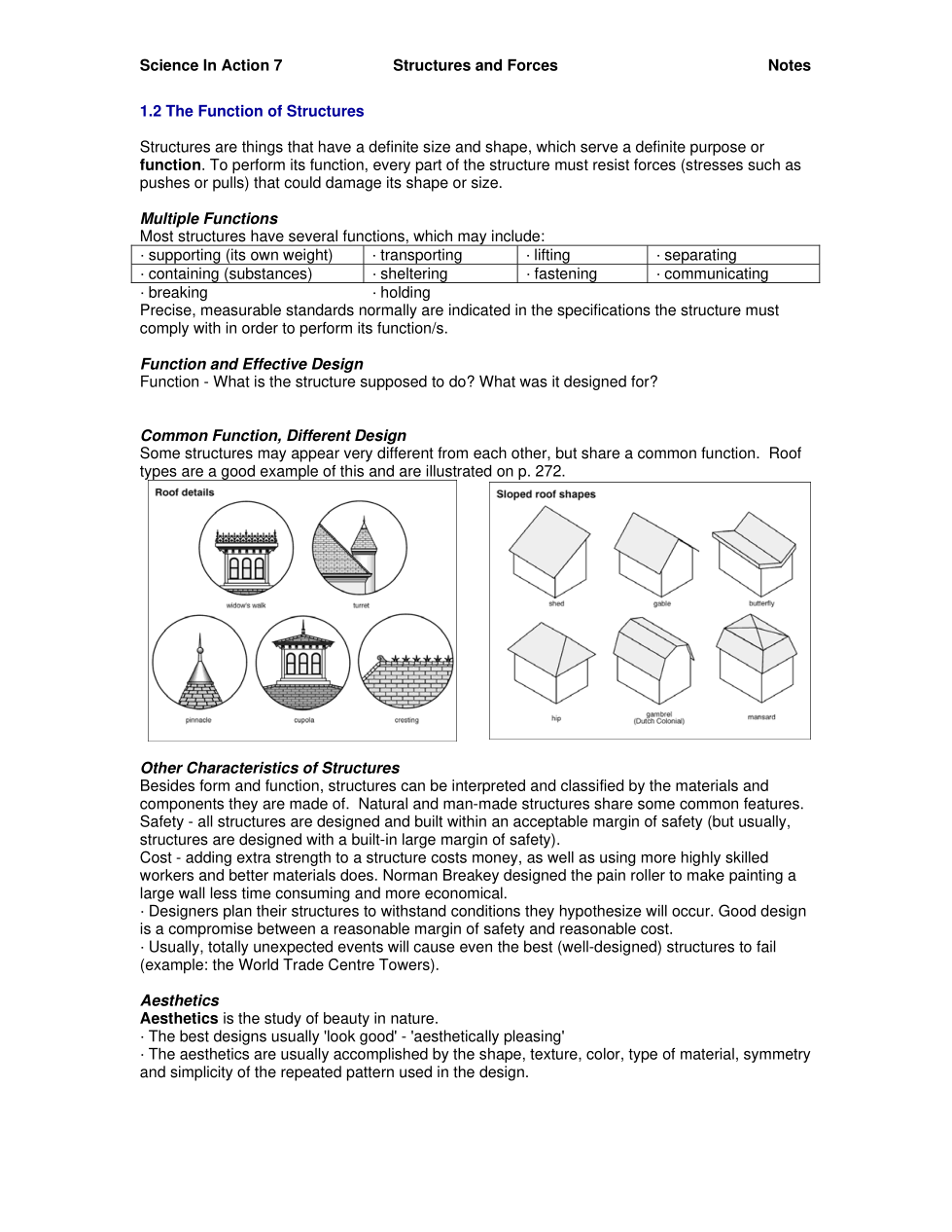 Gr. 7- Structures & Forces: Section 1.0 Quiz - Don Moon | Library ...