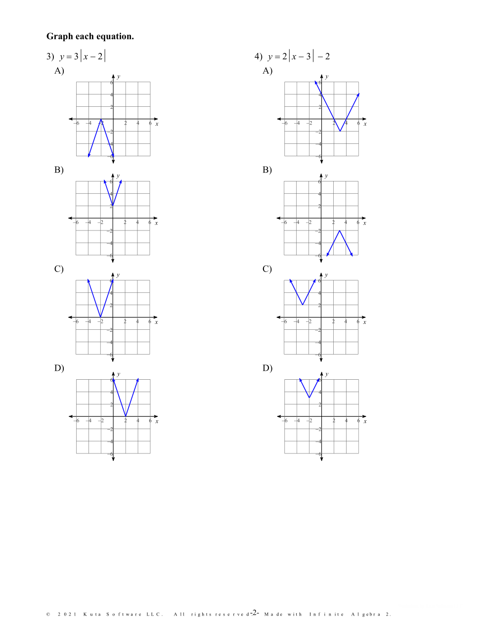Algebra 2 Semester Final - Nathaniel Hulett | Library | Formative