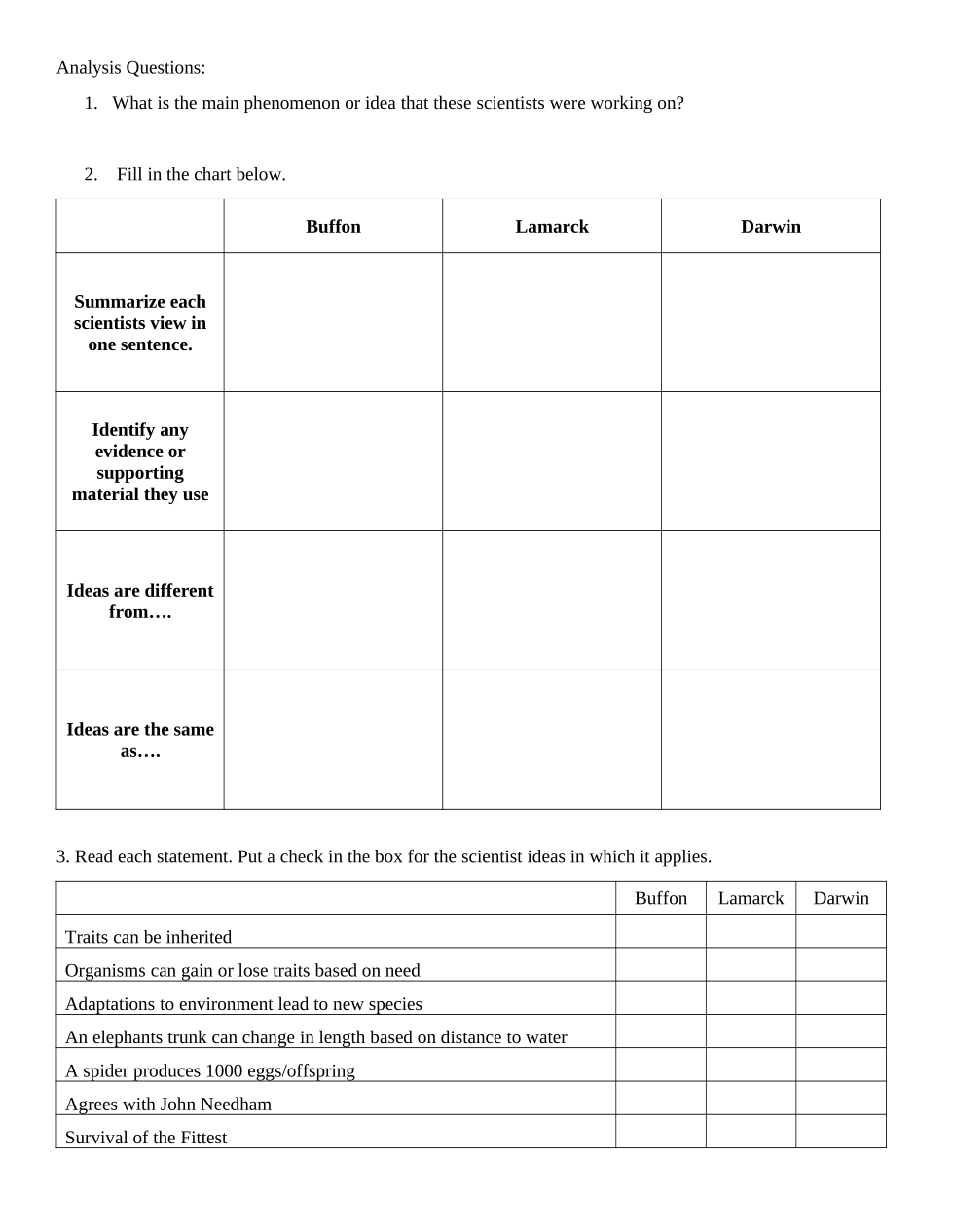 Conflicting Viewpoints Evolution - Emily Moore | Library | Formative