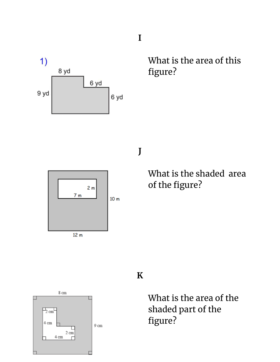 Area of composite shapes task cards - Emily Brown | Library | Formative