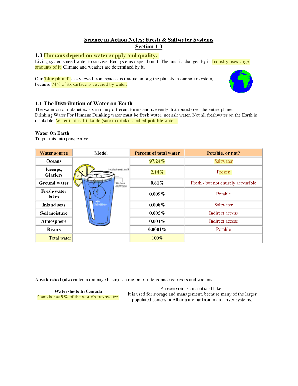 Science 8: Section 1.0 Quiz - Don Moon | Library | Formative