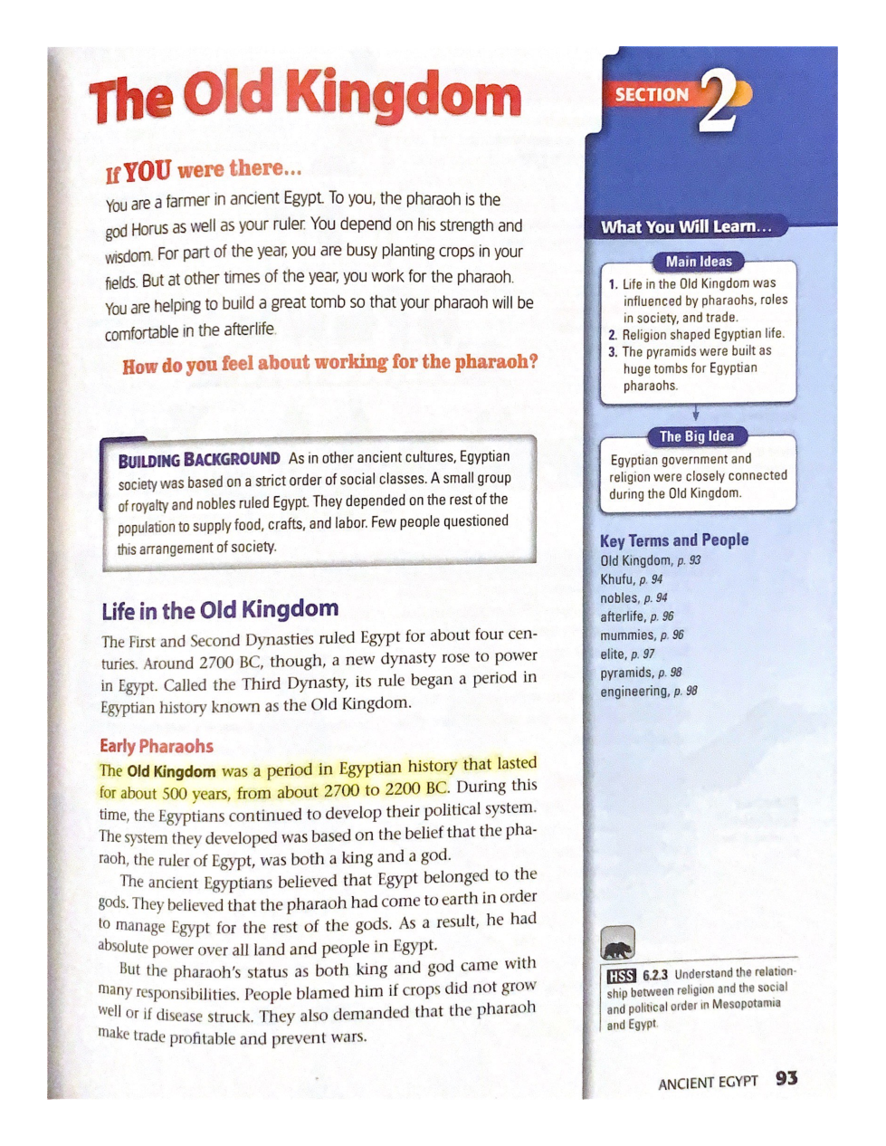 Ancient Egyptian Section 2 Quiz - Johnny Yang | Library | Formative