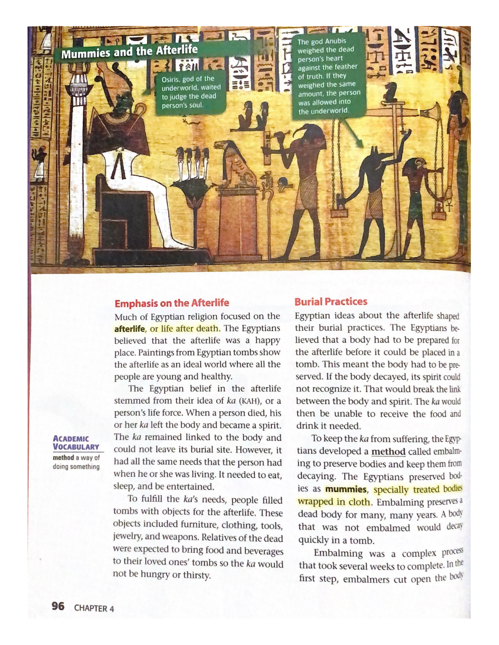 Ancient Egyptian Section 2 Quiz - Johnny Yang | Library | Formative