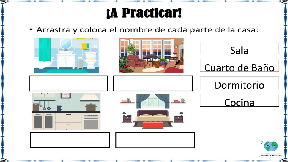 Descripción de tu casa - Grace Moreyra | Library | Formative