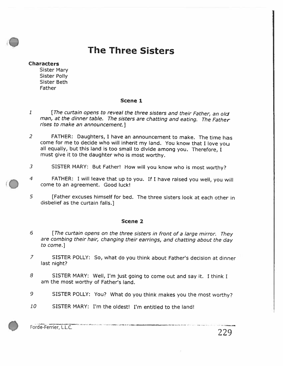 The Three Sisters - Kattia Garcia | Library | Formative