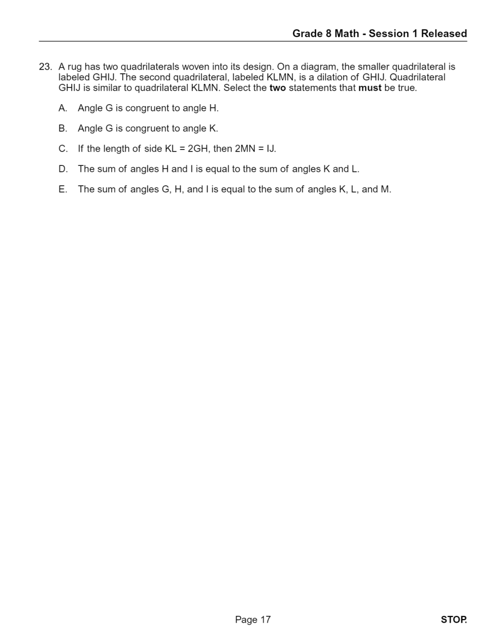 8th Grade MAP Review - Part 1 - Amanda Ponting | Library | Formative