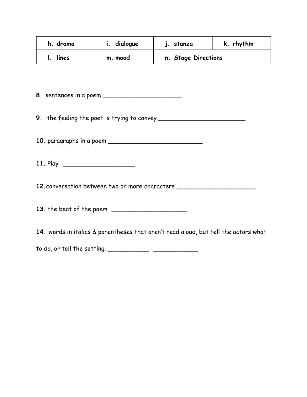 4th Grade STAAR VOC Quiz 2 Summer Barnes Library Formative 4th-grade-staar-voc-quiz-2-summer-barnes-library-formative