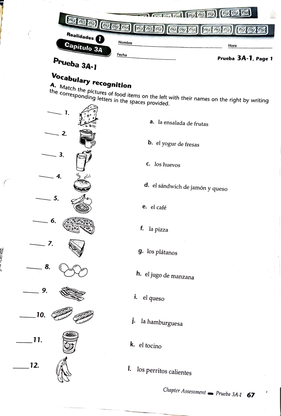 Realidades 3A - Cristina Marchese | Library | Formative