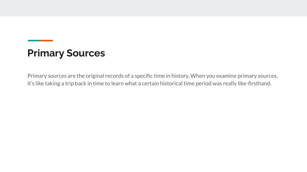 Primary and Secondary Source Note Assignment - Kylie Dawson | Library ...