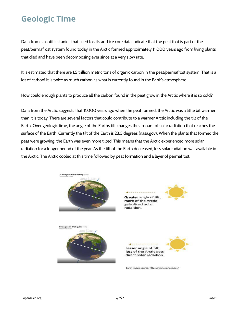 Geologic Time (Lesson 4) - Katelyn Owens | Library | Formative