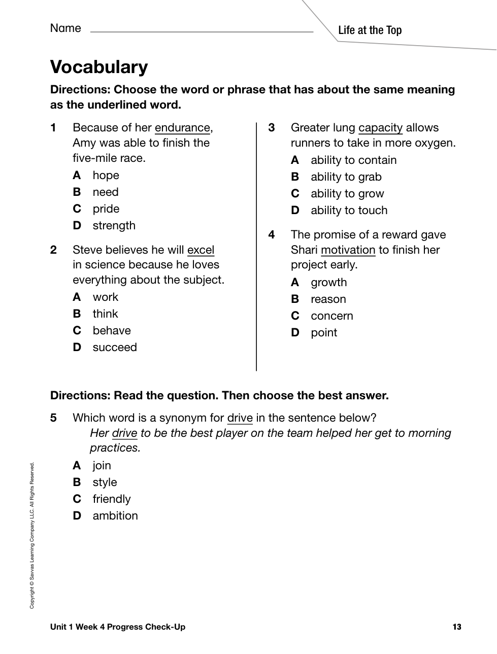 Unit 1, Week 4 "Life at the Top" Assessment - Nicole Folop | Library ...