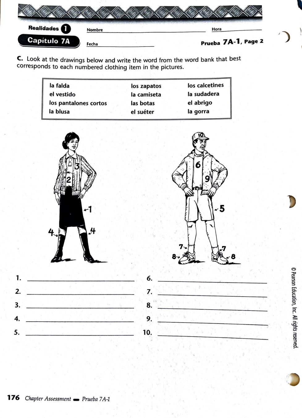 Realidades 7A - Cristina Marchese | Library | Formative