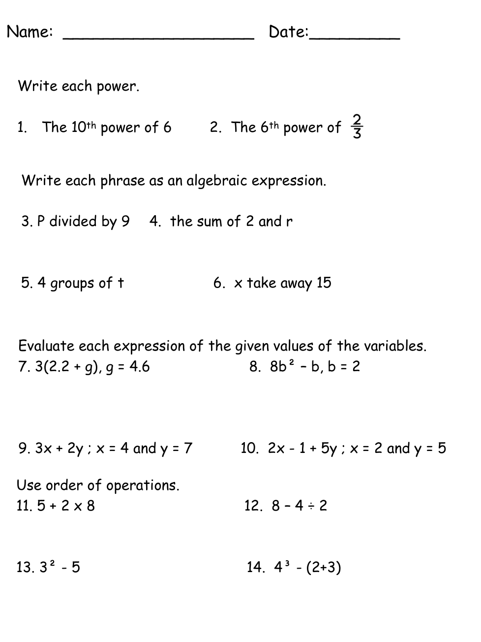 Unit 3 Math Test - Alexandria Quinones | Library | Formative