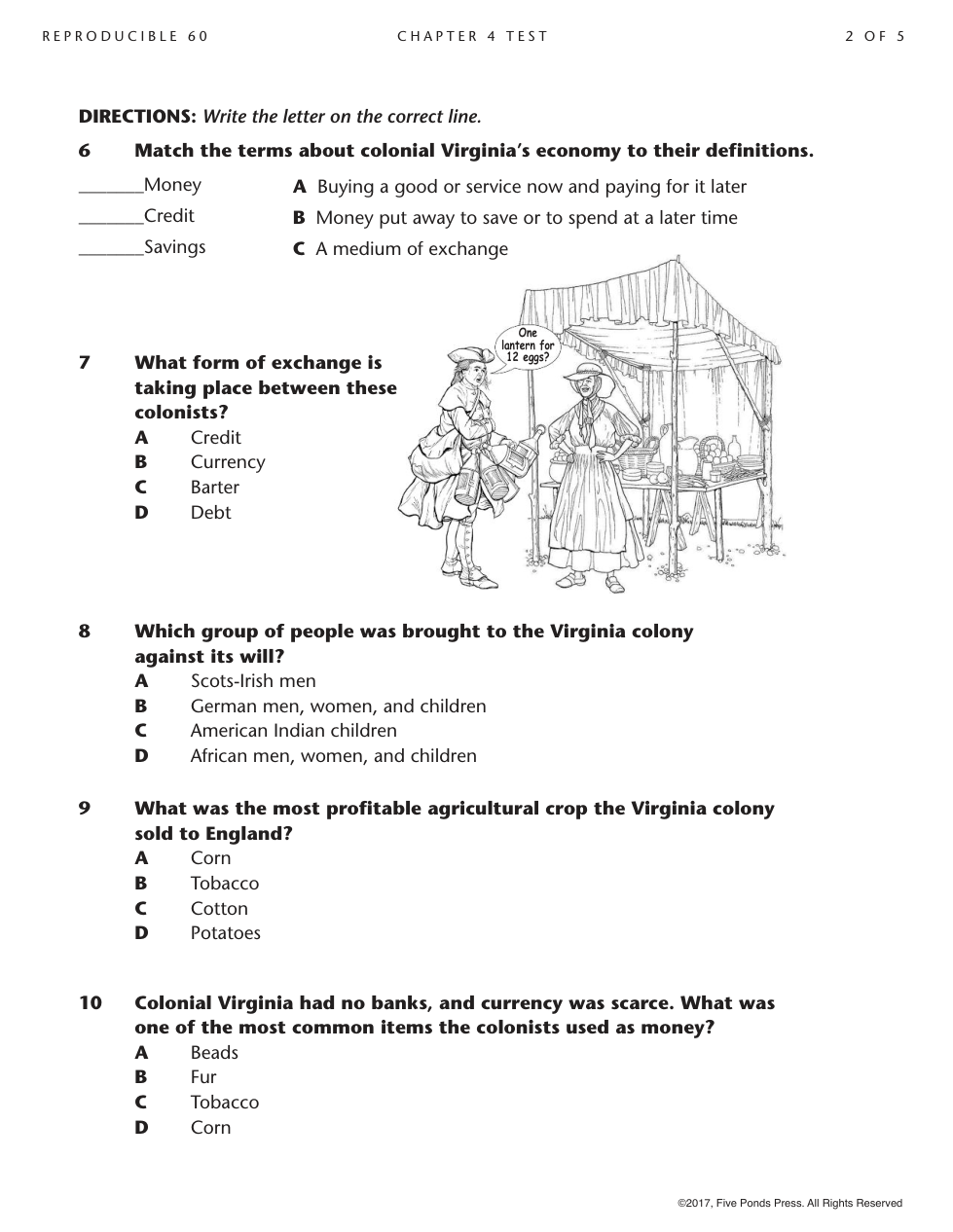 VA studies Chapter 4 Test - Elise Jernigan | Library | Formative