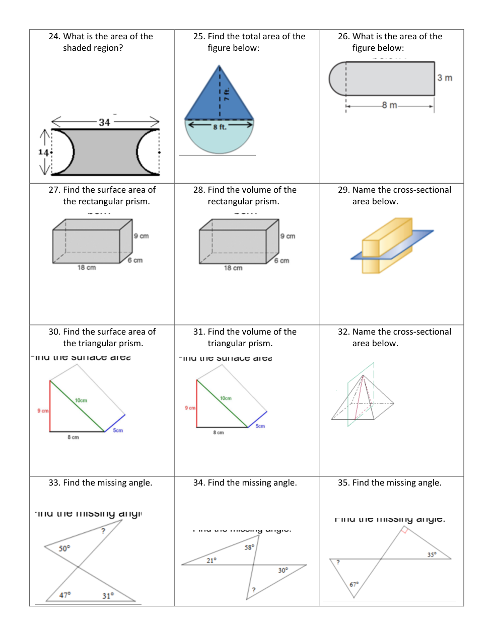734LRIS WS#10 (Ivory) Geometry Review - Doni Bateman | Library | Formative