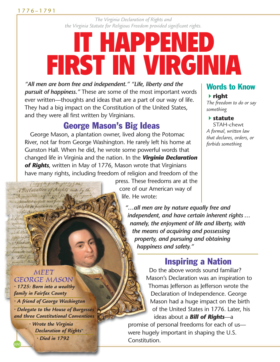 VA Studies Chapter 6 Read and Respond - Elise Clark | Library | Formative