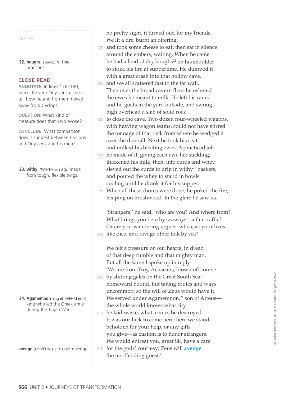 The Odyssey part 1 - RHONDA KAY GRAY | Library | Formative