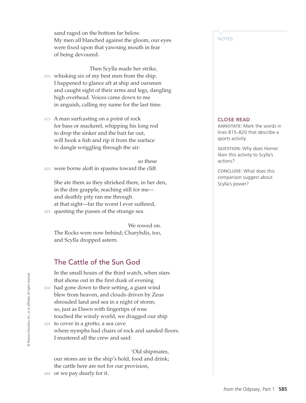 The Odyssey part 1 - RHONDA KAY GRAY | Library | Formative