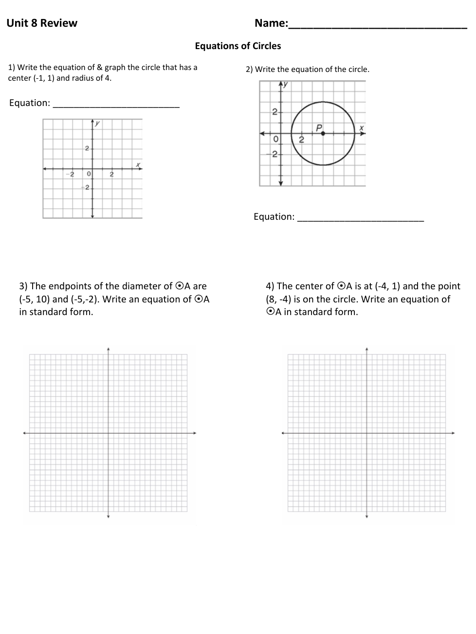 Unit 8 Review - Patrick Silvey | Library | Formative