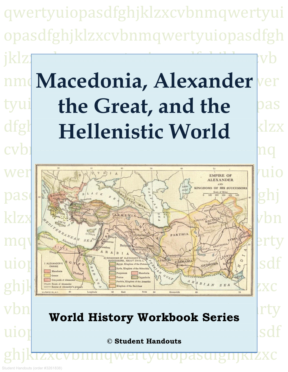 Macedonia, Alexander the Great, and the Hellinistic World Workbook ...